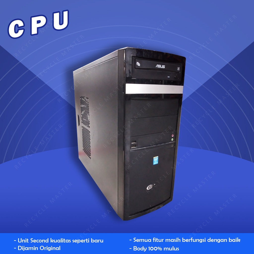 Jual CPU Rakitan Core i3 Asus SECOND | Shopee Indonesia