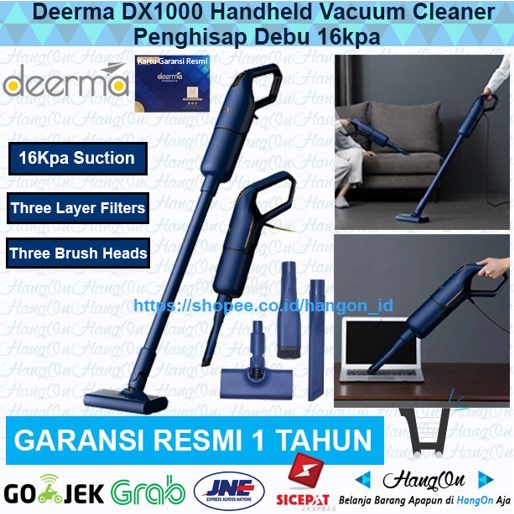 Jual Deerma DX1000 Handheld Vacuum Cleaner Penghisap Sedot Hisap Debu ...