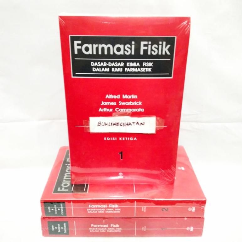 Jual Paket 2 Buku FARMASI FISIK, MARTIN JILID 1&2 , UIP, EDISI 3 {GRL.21De22l} | Shopee Indonesia