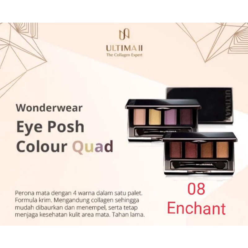 Jual Wonderwear Eye Posh Colour Quad Ultima II ( ED 26 ) | Shopee Indonesia