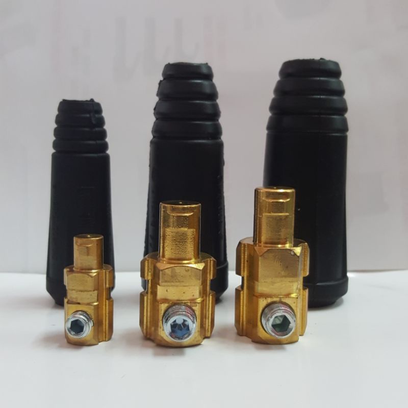 Jual RHINO Male Connector 10-70mm || Konektor Kabel Las | Shopee Indonesia