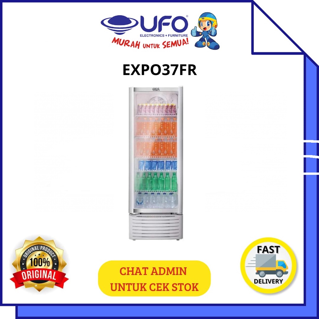 Jual GEA COOLER SHOWCASE 290 LITER EXPO-37FR | Shopee Indonesia