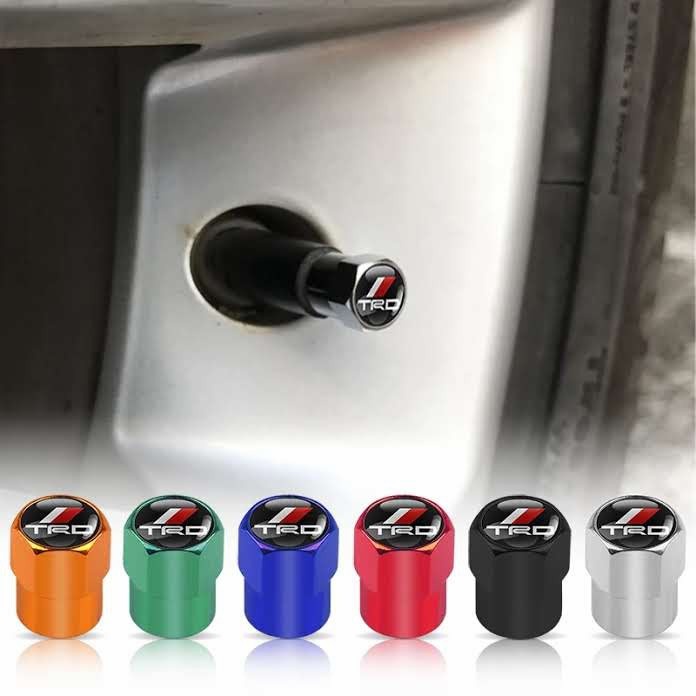 Jual Alumunium Besi TTP Pentil Ban Mobil Sepeda Motor Tire Valve Caps ...
