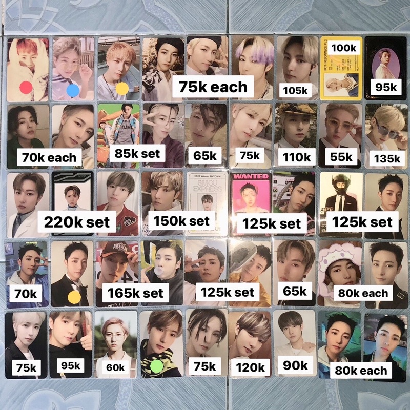 Jual PC NCT Official Renjun mfal gojek we young emblem pizza Jeno ...