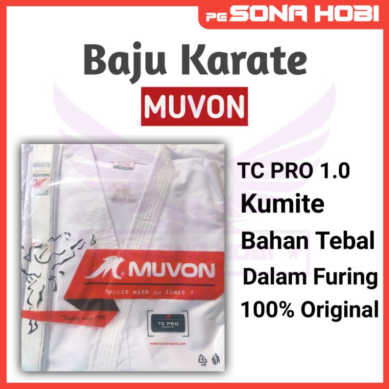 Jual Baju karate MUVON TC PRO KUMITE | Shopee Indonesia