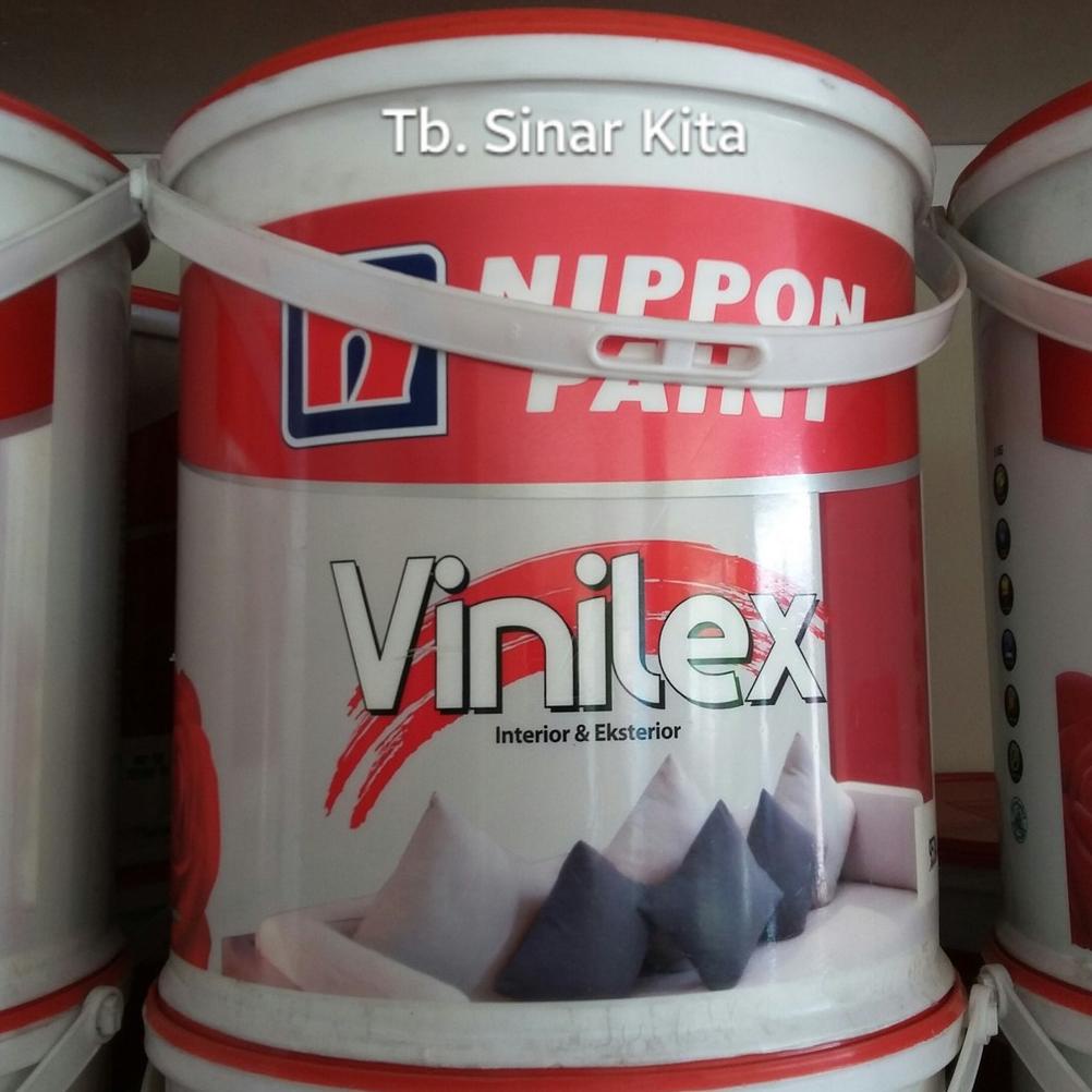 Jual Terjangkau - Cat Tembok Vinilex Kembang 5 Kg - Nippon Paint !! | Shopee Indonesia