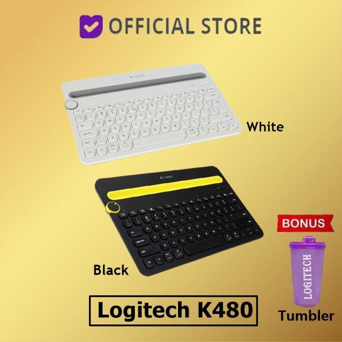 Jual Logitech K480 Multi Device Bluetooth Keyboard Wireless Keyboard Shopee Indonesia