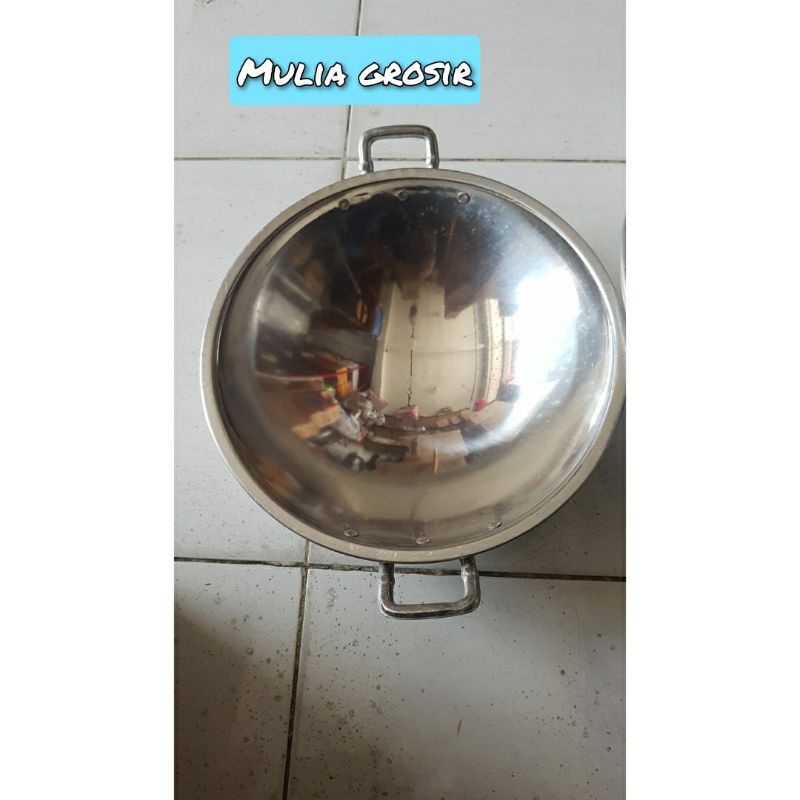 Jual Wajan jawa wajan aluminium 30cm , 35cm,38cm dan 41cm | Shopee ...