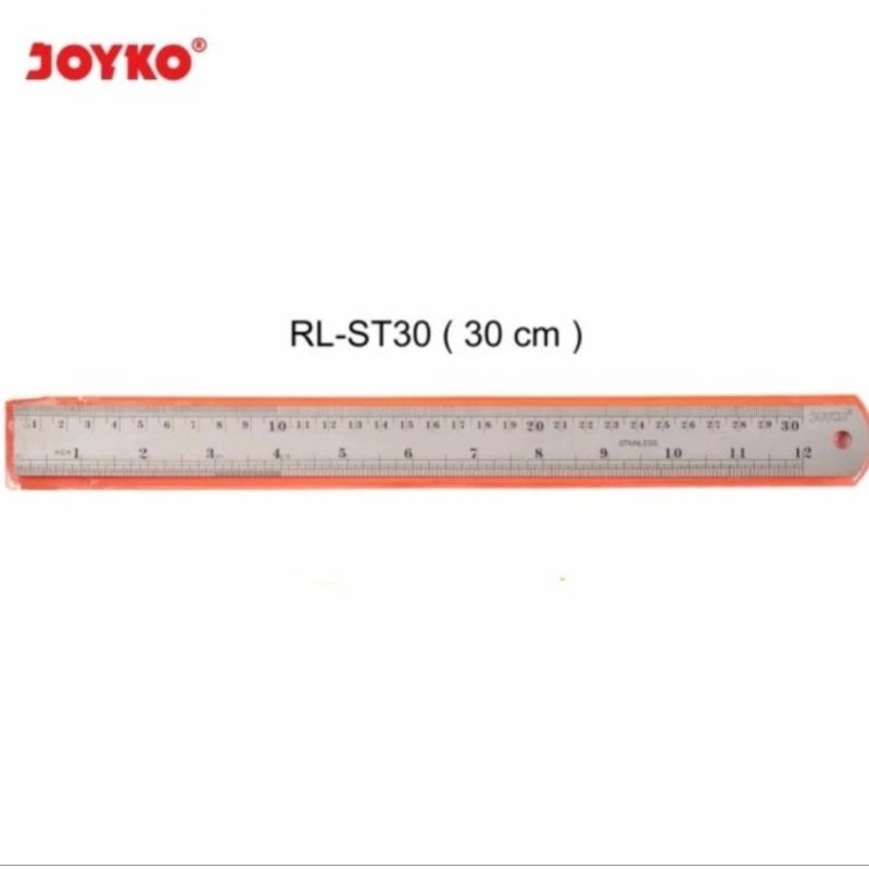 Jual Penggaris Besi 30 Cm Joyco (Tebal) | Shopee Indonesia