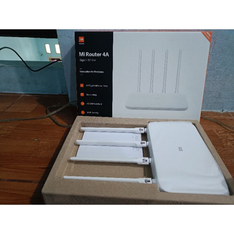 Jual Xiaomi router 4A Gigabit OpenWrt Load Balance 3 ISP (Versi Global ...