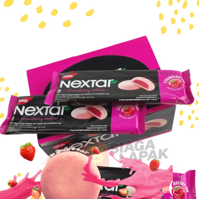 Jual Nabati Nextar Stroberi Brownies Strawberry 34gr | Shopee Indonesia