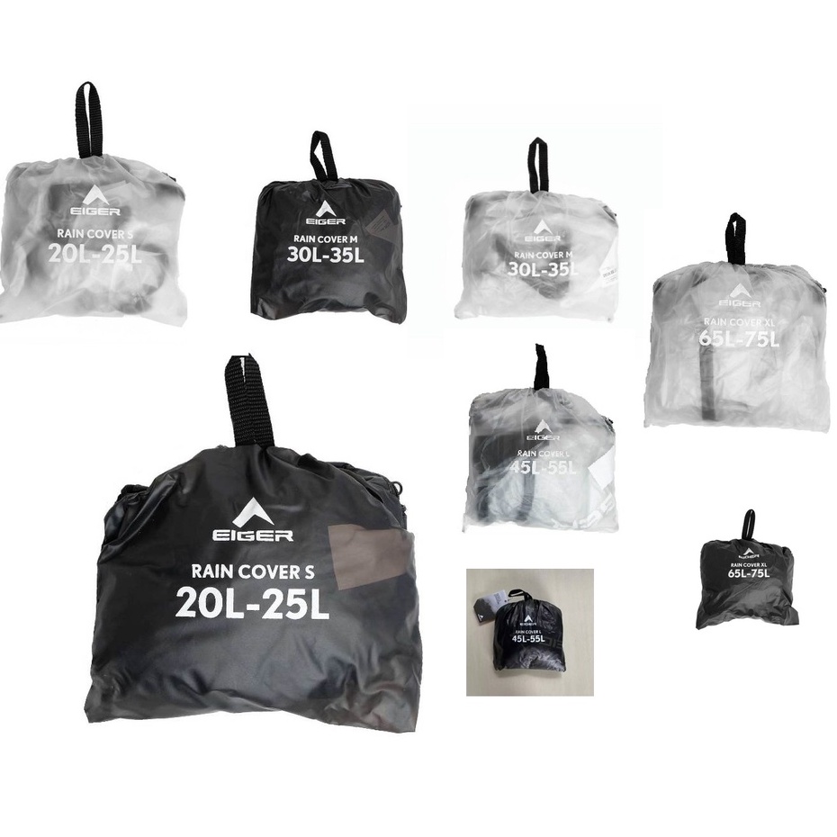Jual RAIN COVER TRANSPARANT COVER BAG ORIGINAL - MANTEL TAS | Shopee ...