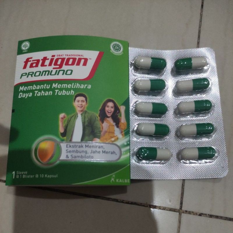 Jual Fatigon Promuno 1 blister isi 10 kapsul Promo | Shopee Indonesia
