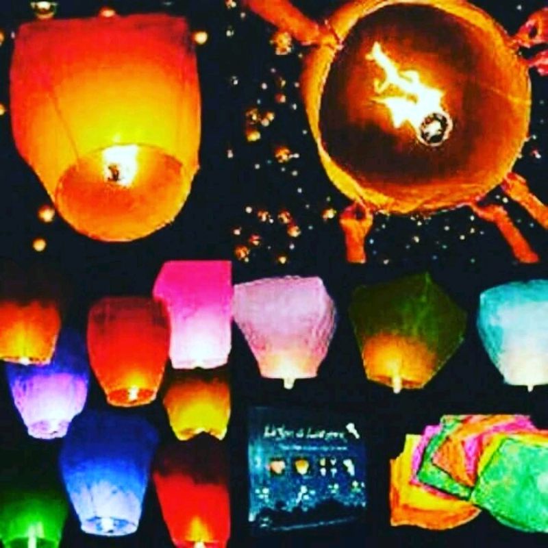 Jual Lampion Terbang / Sky Lantern / Lentera Langit | Shopee Indonesia