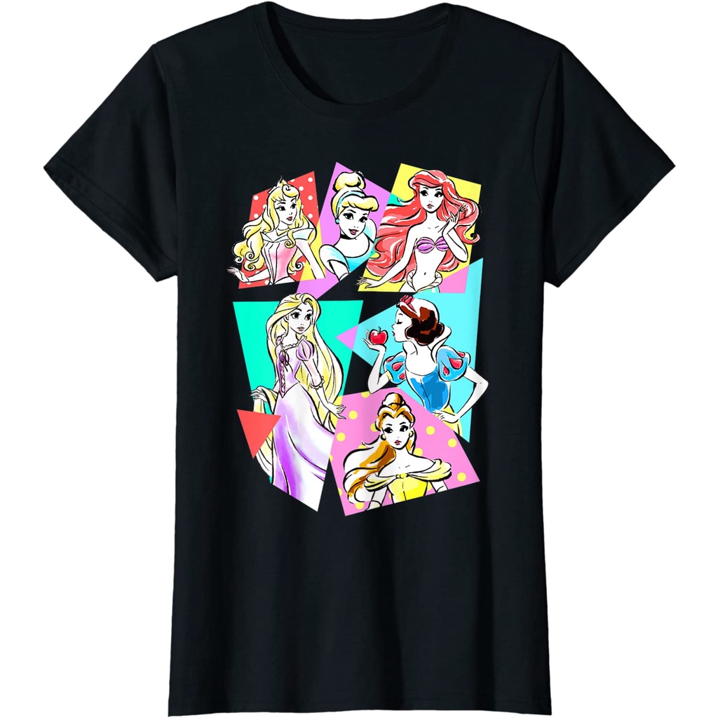 Jual BAJU ANAK Disney Princesses Neon Pop Art Sketch Graphic T-Shirt ...