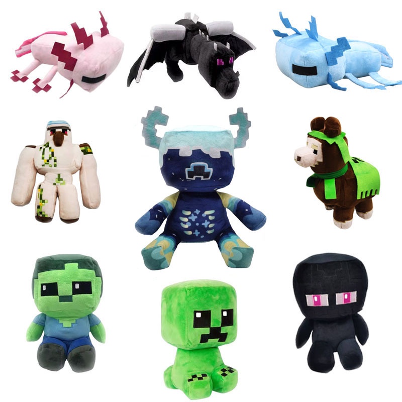 Jual [PRE-ORDER] Boneka Cotton Doll Plush Minecraft Steve, Enderman ...