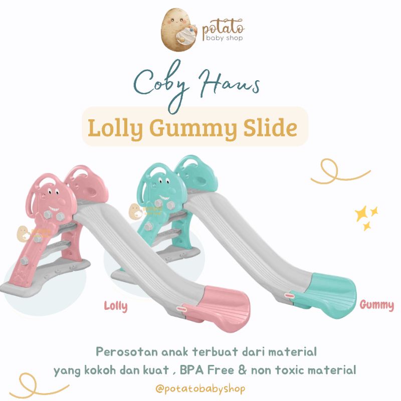 Jual Coby Haus - Lolly Gummy Slide / Cobyhaus Slides | Shopee Indonesia