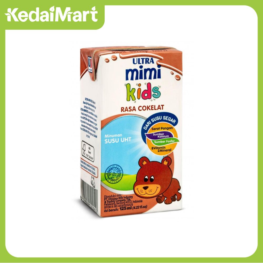 Jual Ultra Mimi Susu UHT Coklat 125 ml | Shopee Indonesia