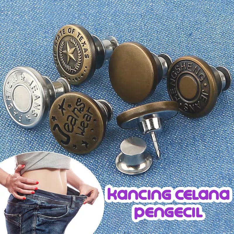 Jual Kancing Jeans Adjustable Button Pinggang Levis Korea Jean ...