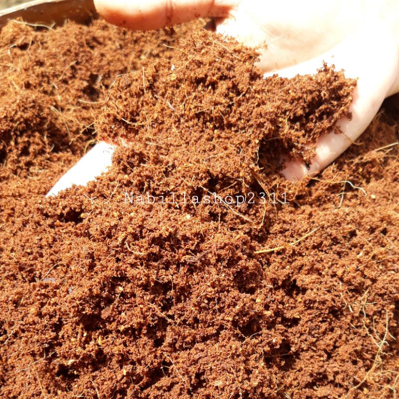 Jual Cocopeat halus/cocopit/kokopit sabut kelapa media tanam, bunga ...