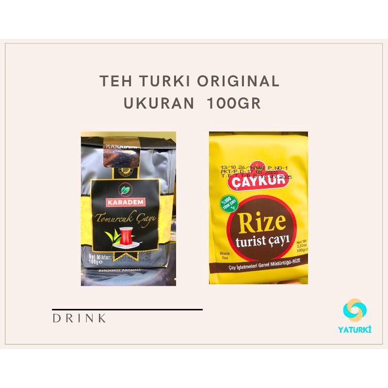 Jual Teh Caykur Rize Turki dan Teh Karadem Turki (Slim tea) | Shopee ...