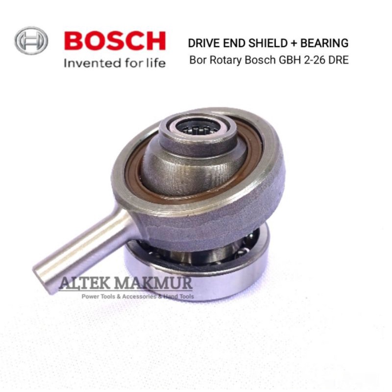 Jual PART BOSCH DRIVE END SHIELD + BEARING BOR BOSCH GBH 2-26 DRE ...