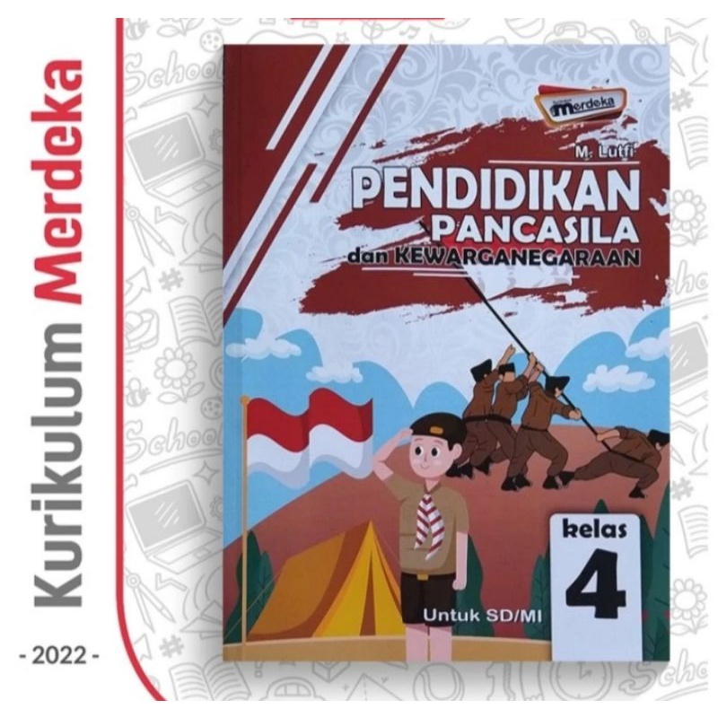 Jual ORI buku teks siswa pendidikan Pancasila kurikulum merdeka untuk SD/mi kelas 4 edisi ...