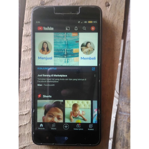 Jual HP bekas second xiaomi redmi 4a ram 2/16 sinyal 4G | Shopee Indonesia