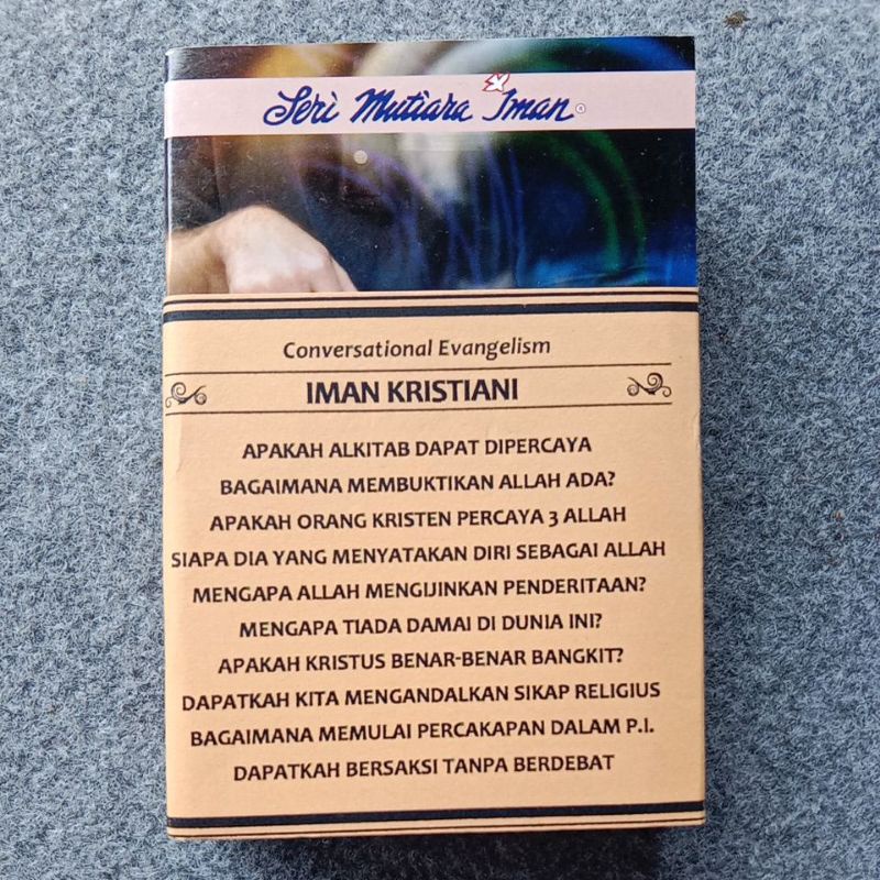 Jual Buku saku Rohani Kristen Seri Mutiara Iman (SMI) "IMAN KRISTIANI ...