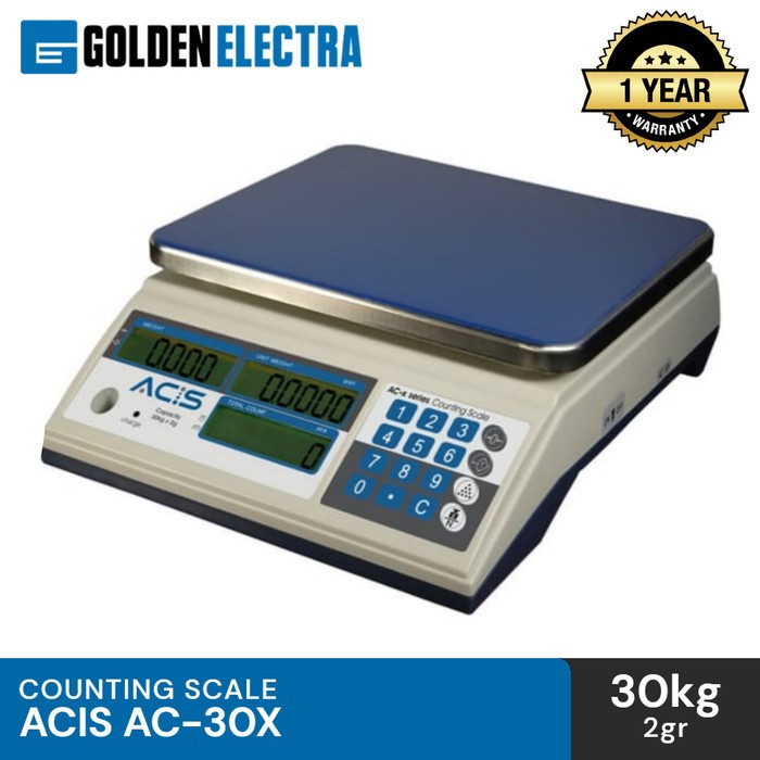 Jual Timbangan Timbangan Counting Digital 30Kg Acis / Ac-30X, Timbangan Hitung | Shopee Indonesia
