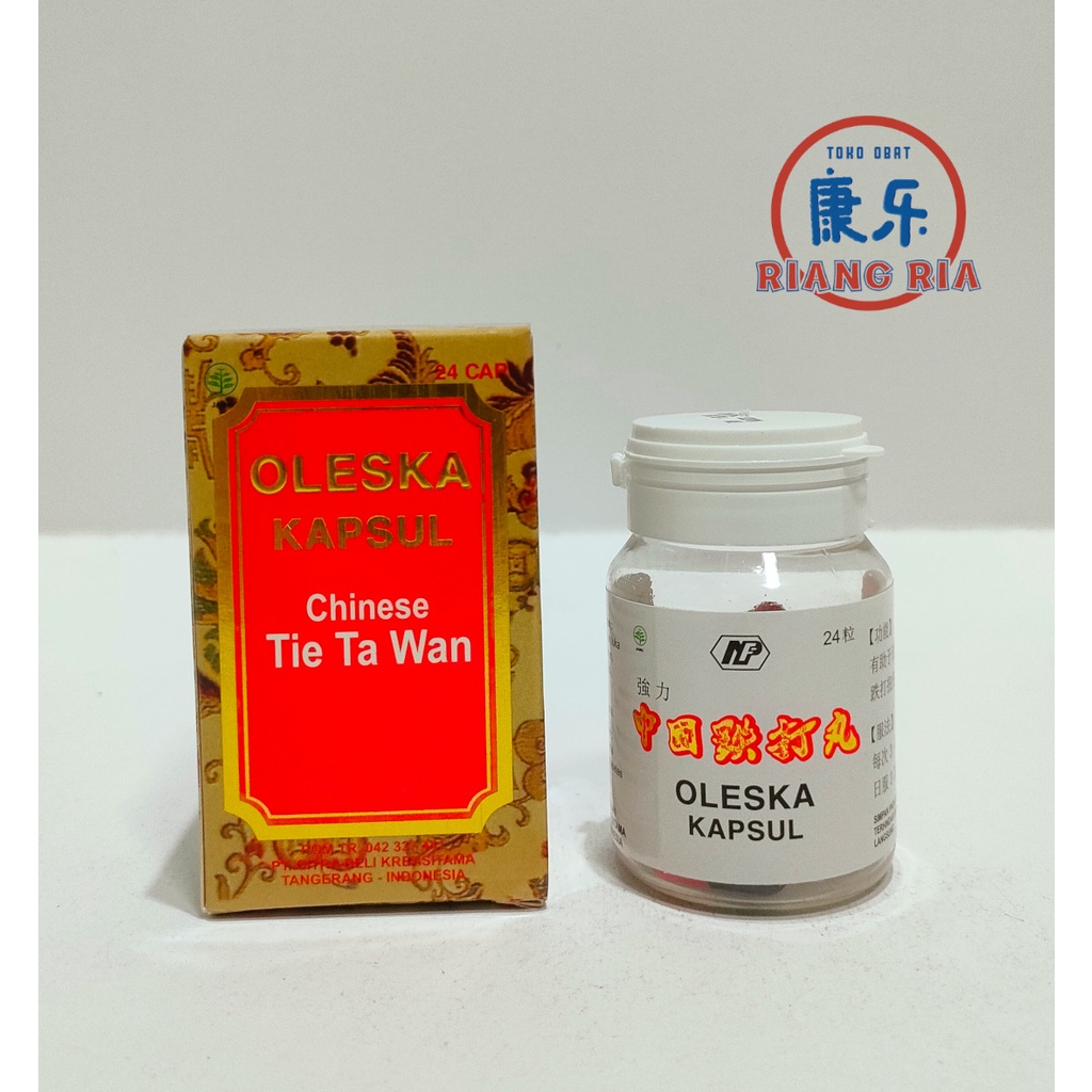 Jual Chinese Tie Ta Wan Oleska Kapsul - obat luka dalam - keseleo ...