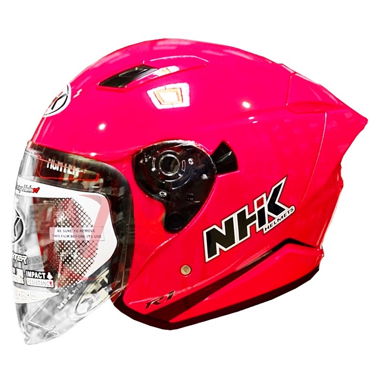 Jual HELM NHK R1 MAX LONG SPOILER DOUBLE VISOR MICROLOCK ORIGINAL NHK ...