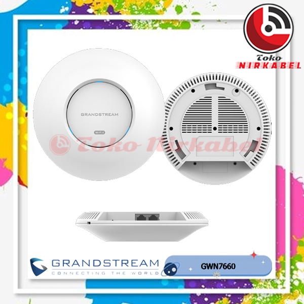 Jual Grandstream GWN7660 | Wi-Fi 6 Indoor AP Bukan Ruijie RAP-2260G | Shopee Indonesia