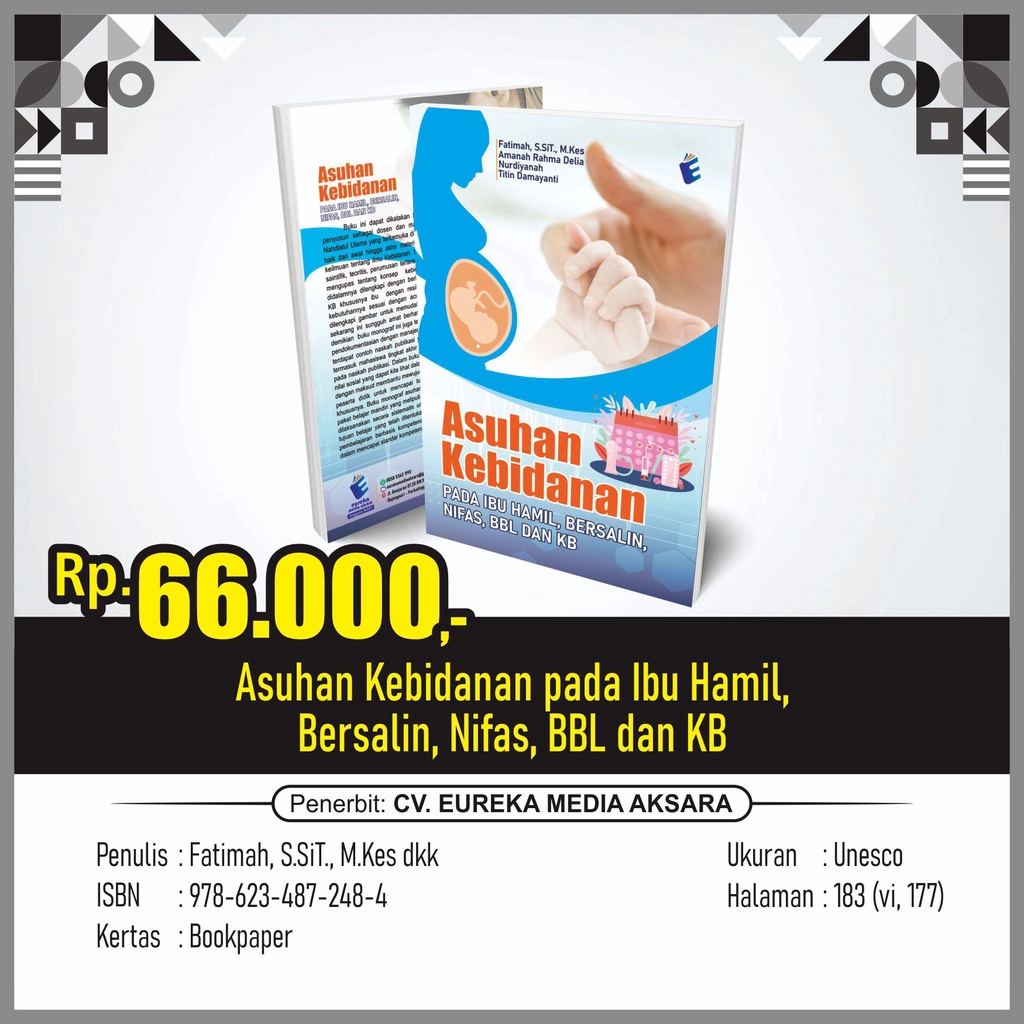 Jual Asuhan Kebidanan pada Ibu Hamil, Bersalin, Nifas, BBL dan KB ...