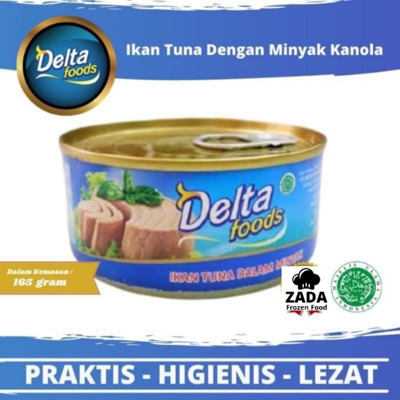 Jual Delta Foods Tuna Kaleng 165Gr | Shopee Indonesia