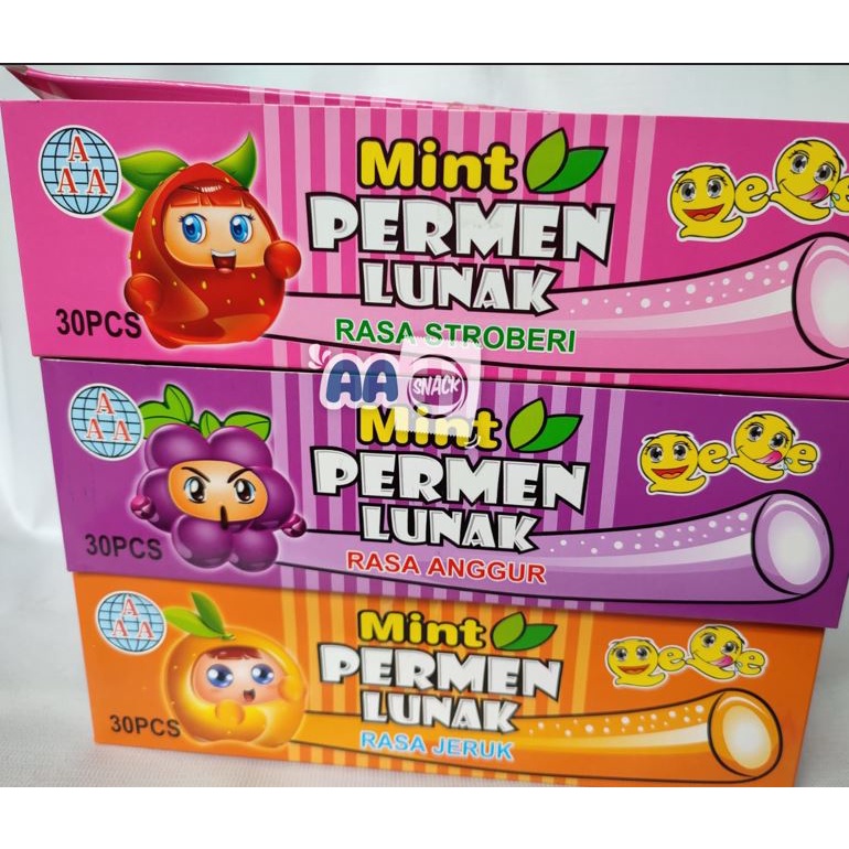 Jual MINT PERMEN LUNAK BOX ISI 30 | Shopee Indonesia