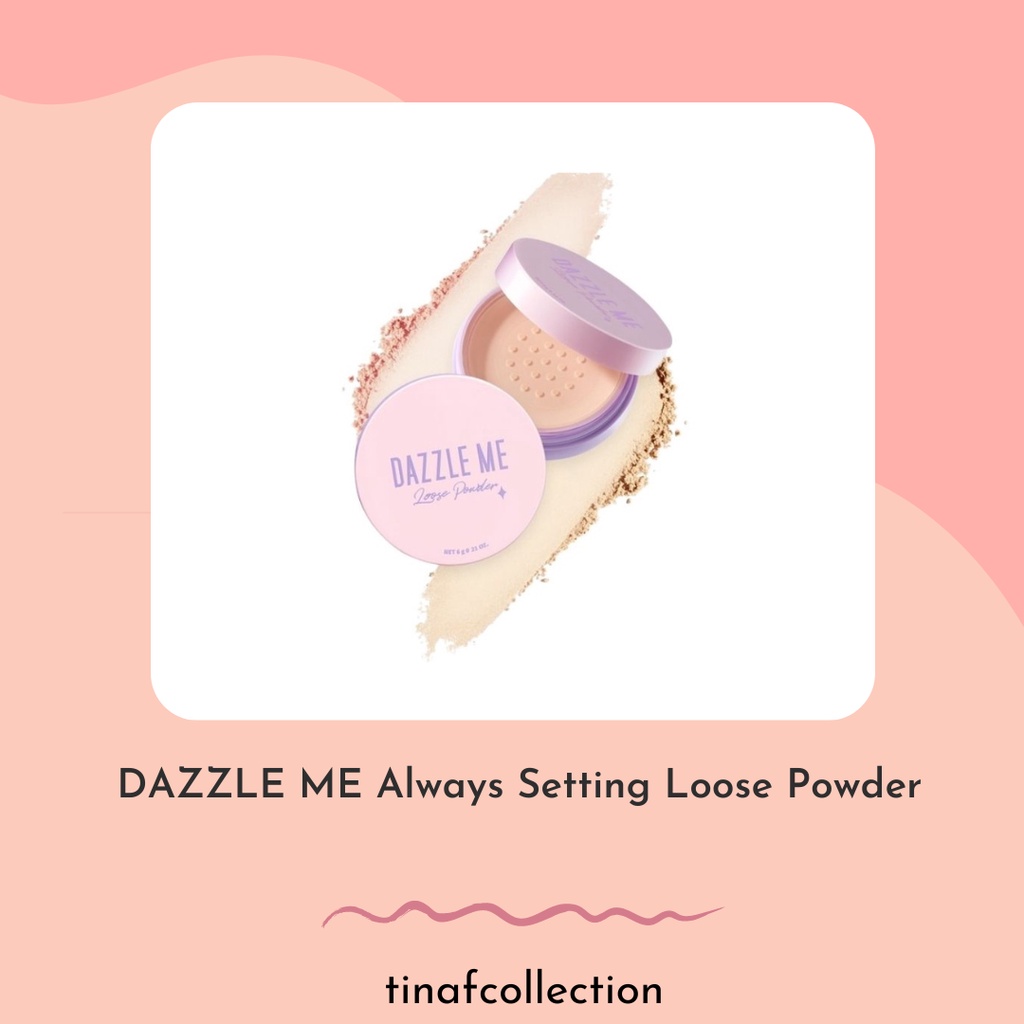 Jual DAZZLE ME Always Setting Loose Powder | Shopee Indonesia
