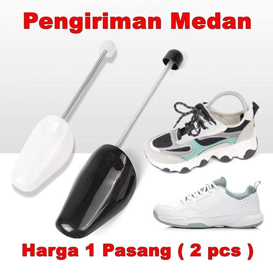 Jual Saddle Peyangga Catokan Sepatu Plastic Shoe Tree 2 PCS | Shopee ...