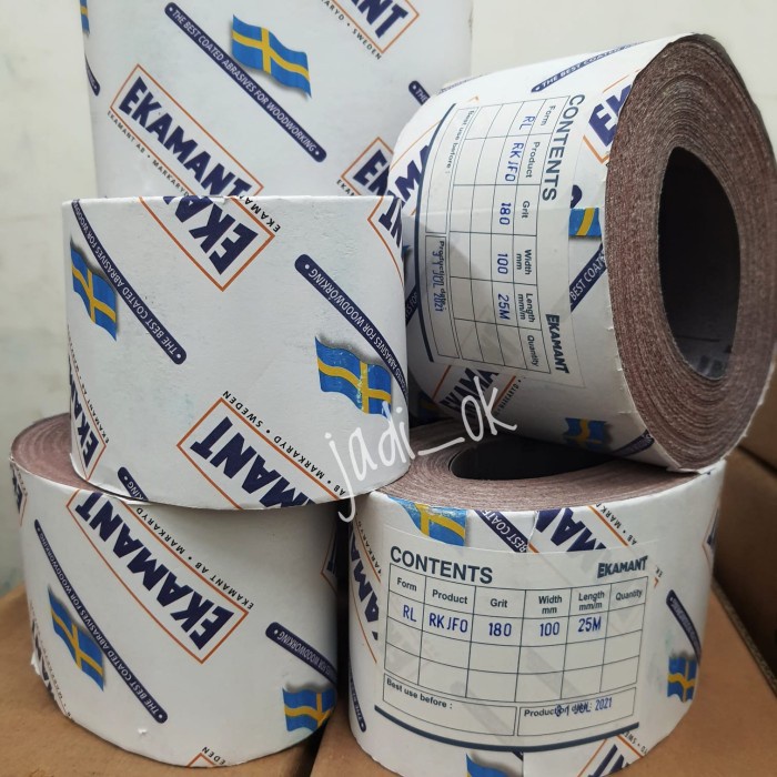 Jual Amplas Roll Kain EKAMANT RKJFO 25 meter | Shopee Indonesia