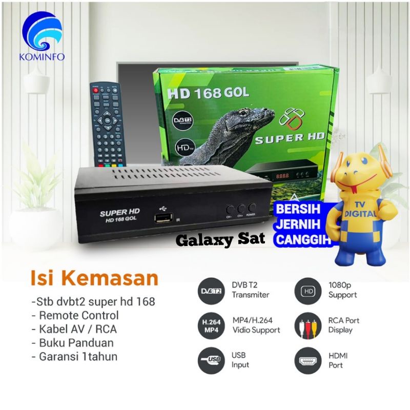 Jual Tersedia Harga GROSIR Set Top Box STB DVB T2 HD TV Digital DVB-T2 ...