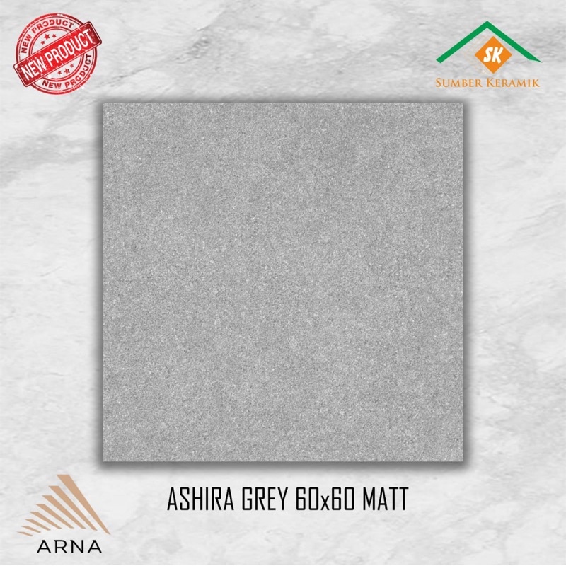 Jual GRANITE 60x60 ASHIRA GREY / ARNA / MATT | Shopee Indonesia