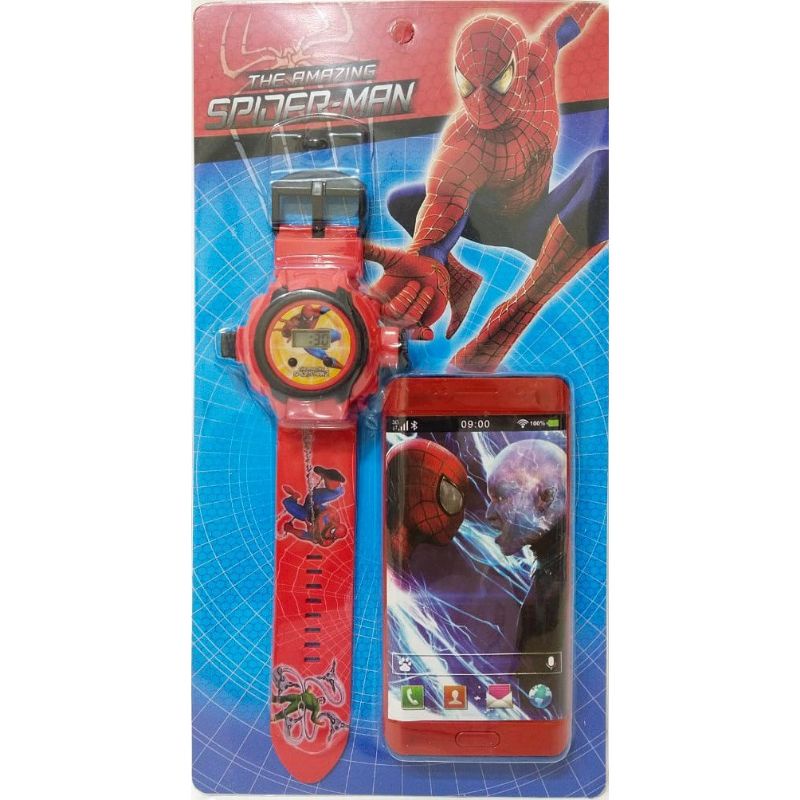 Jual PROMO MAINAN JAM TANGAN DAN HP SET PROYEKSI ACTION FIGURE DAN ...