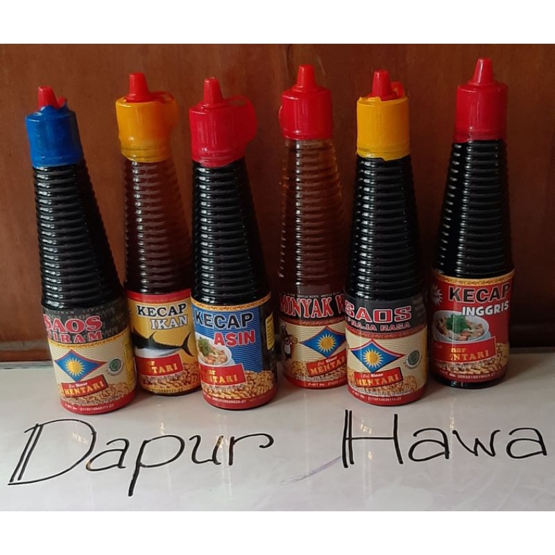 Jual Paket Kecap Super Hemat isi 6 botol [Minyak Wijen, Kecap Ikan ...
