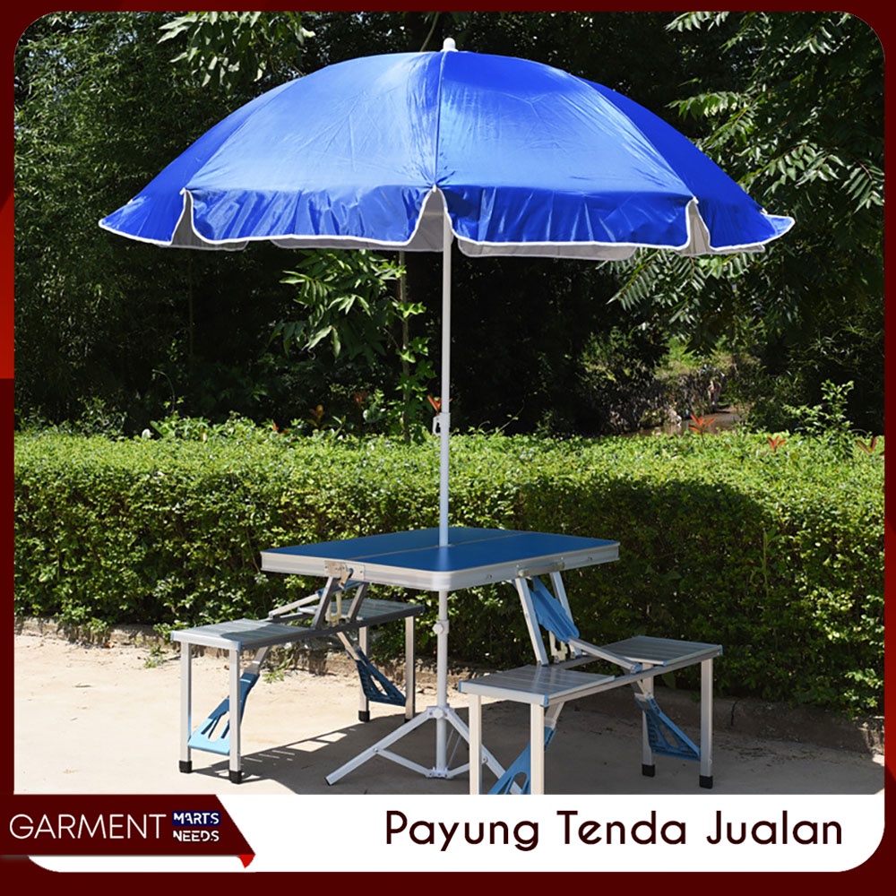 Jual Payung Tenda Jualan Besar Bazar Lapak Cafe Anti UV Kokoh Free Tas Payung Warna Warni Bagus ...