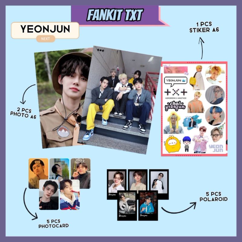 Jual Fankit TXT / FANKIT KPOP / FANKIT TXT / TXT SOOBIN YEONJUN BEOMGYU TAEHYUN HUENING KAI ...