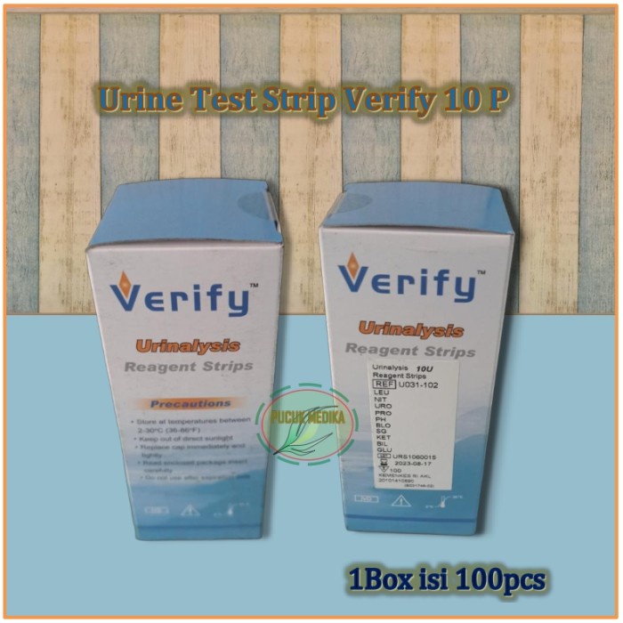 Jual Urine Test Strip Verify 10 P | Shopee Indonesia