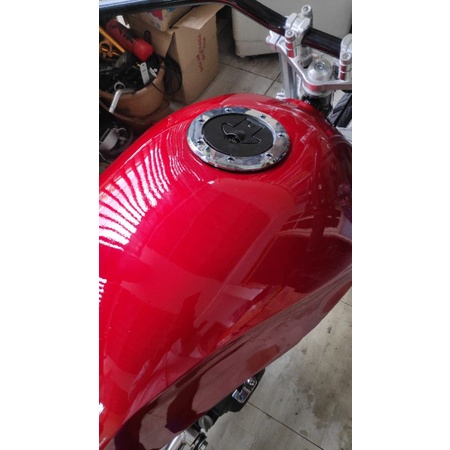 Jual tangki Tiger custom sudah pakai tutup ninja | Shopee Indonesia