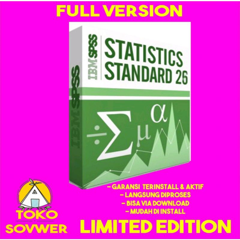 Jual SPSS 26 LIMITED EDITION - Software Statistik Full Version | Shopee ...