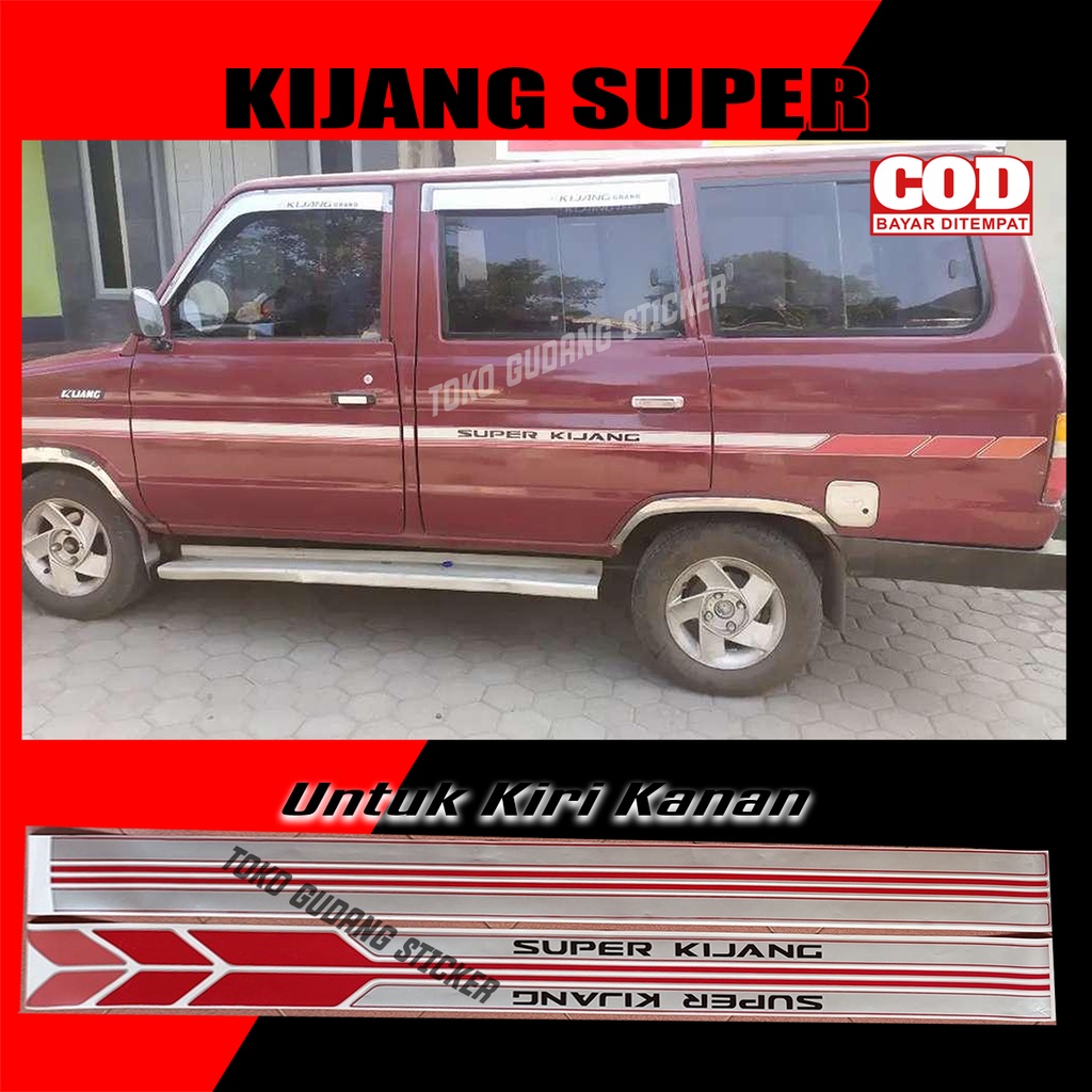 Jual STICKER KIJANG SUPER GRAND 1.8 GRAND EXTRA SUPER G GRANDMAX L300 ...