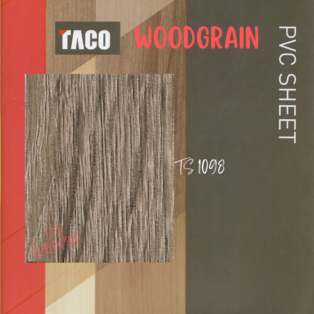 Jual Taco Sheet Woodgrain 3 - PVC Sheet Woodgrain 3 | Shopee Indonesia